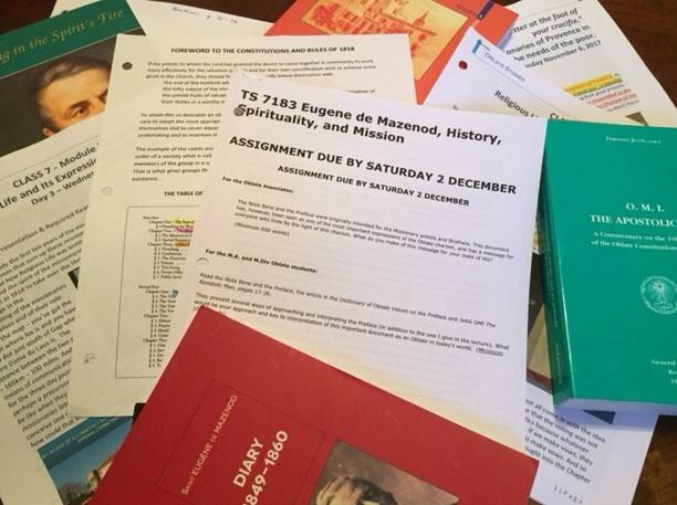 The Gift of "Oblate Studies" - OMI Lacombe