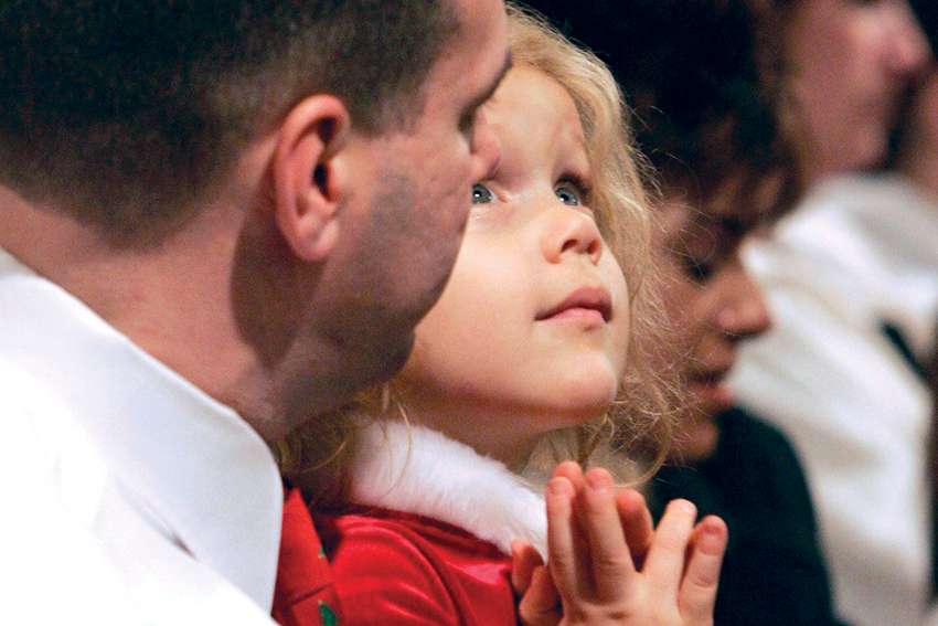 Christmas Mass out from COVID shadow - OMI Lacombe