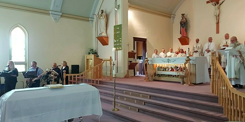 Archbishop Exner laid to rest in country church he grew up in - OMI Lacombe