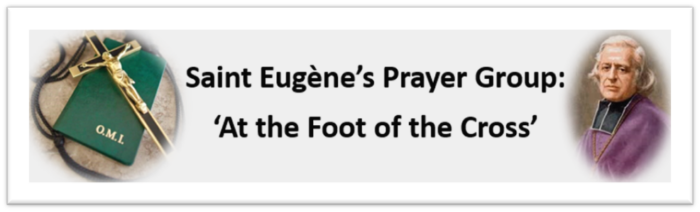 Prayer Corner: 'At the foot of the Cross' Saint Eugene's Prayer Group ...